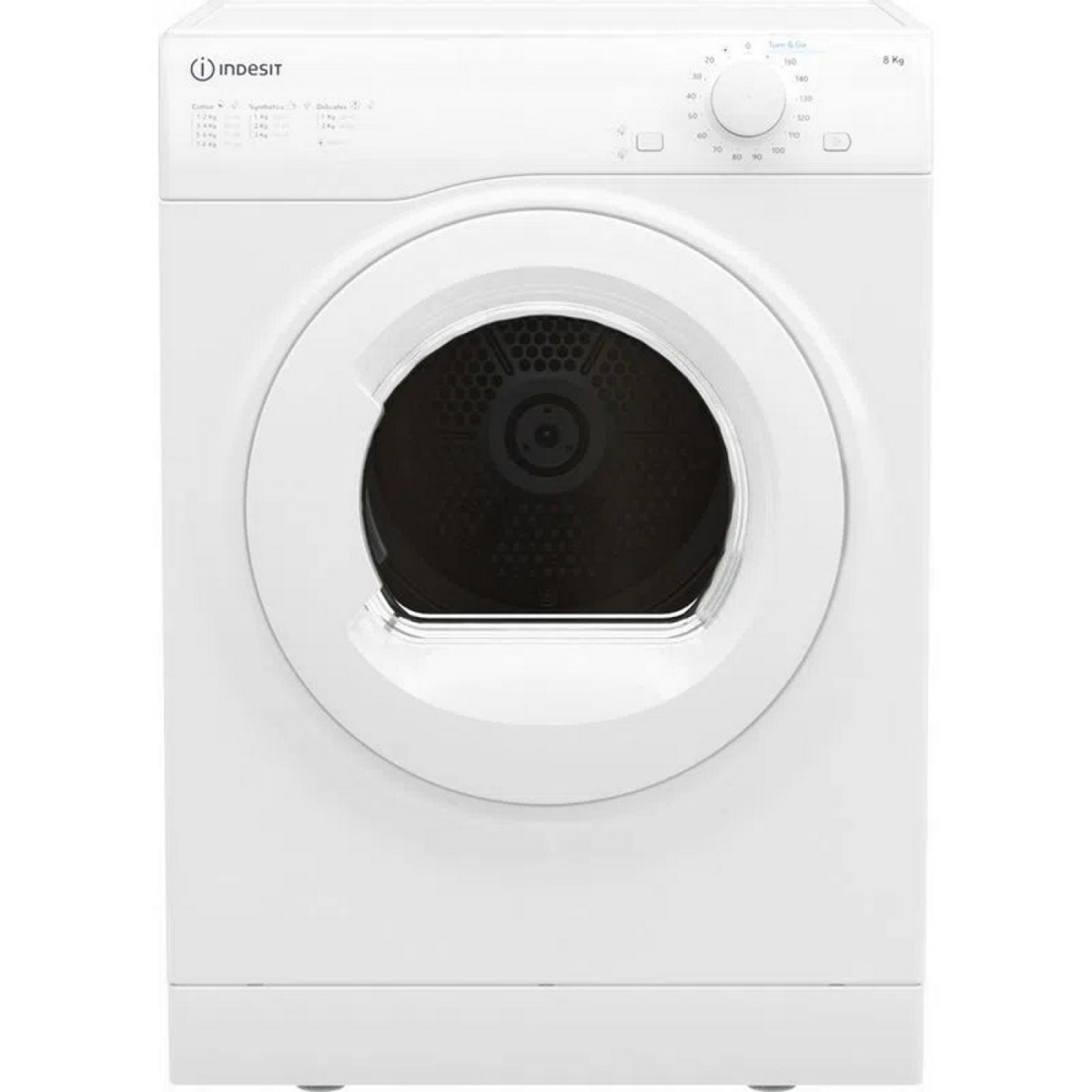 Indesit I1 D80W UK Freestanding 8kg Vented Tumble Dryer